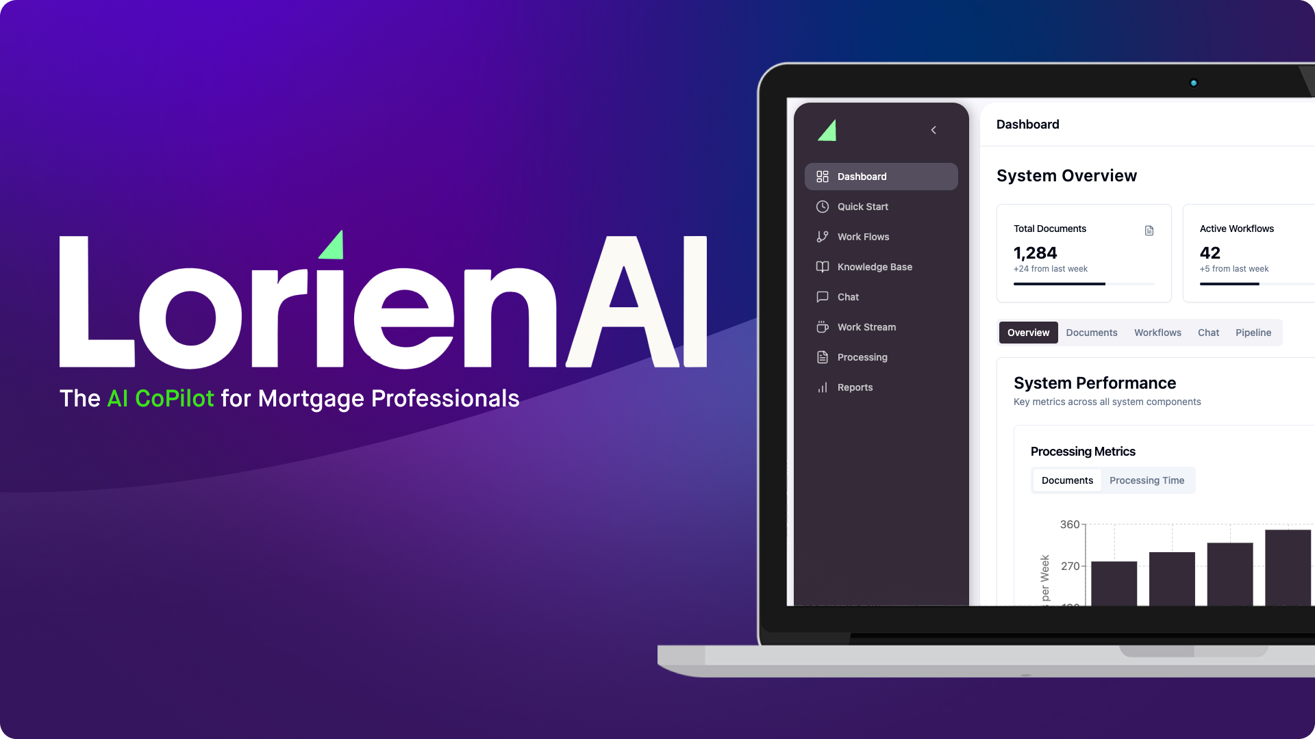 Lorien AI | AI-Powered Mortgage Processing | Work Smarter